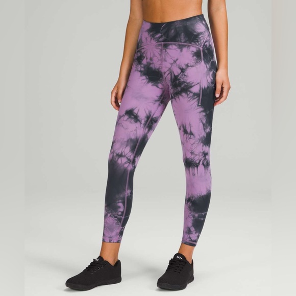 lululemon athletica | Pants & Jumpsuits | Power Thru Highrise 25 Tie ...
